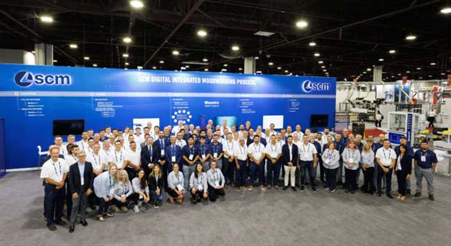 Great enthusiasm for SCM innovations at IWF - Wood & Panel USA