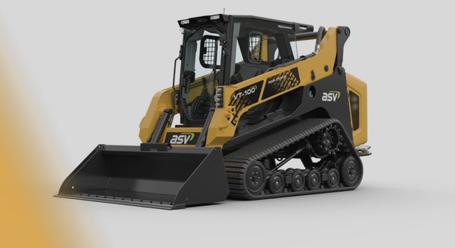 ASV Unveils new VT-100 and VT-100 Forestry Compact Track Loaders - Wood ...