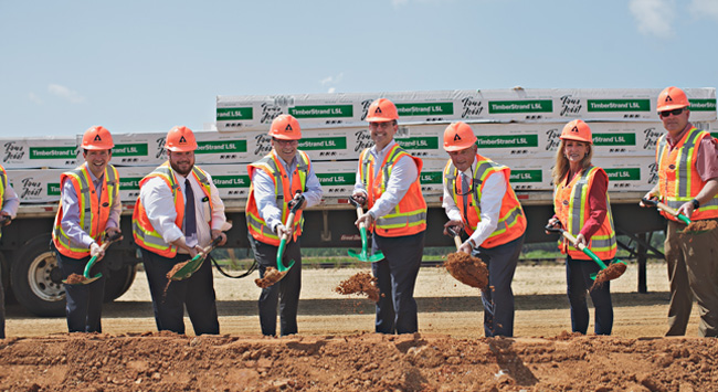 Weyerhaeuser breaks ground on new TimberStrand facility in Arkansas ...